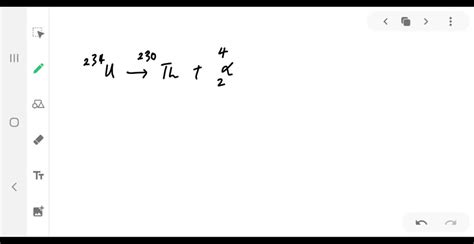 Solvedwrite The Nuclear Equation For The Transmutation Of A Radioactive Uranium Isotope 234
