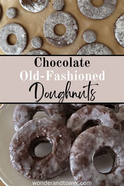 Chocolate Old Fashioned Doughnuts