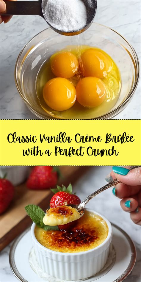 Vanilla Creme Brulee Recipe Indulgent French Dessert