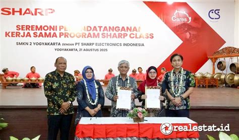 Sharp Indonesia Helat Program Sharp Class Di Smkn 2 Yogyakarta