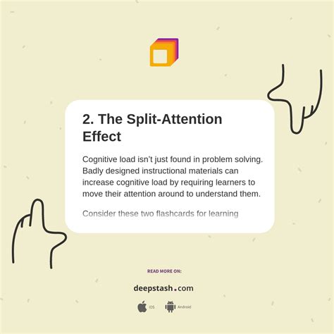 The Split Attention Effect Deepstash
