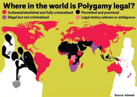 Where In The World Is Polygamy Legal Map Shows Countries Still Practicing The Laws Metro News