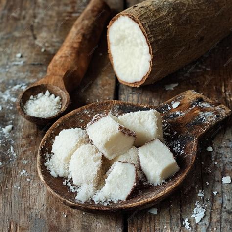 Cassava Food Poster Premium Ai Generated Image