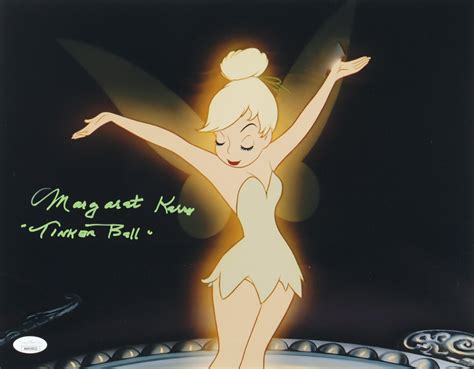 Margaret Kerry Signed Tinker Bell 11x14 Photo Inscribed Tinker Bell