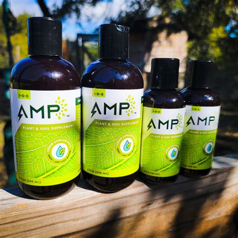 Amp 8oz Organic Microalgae Biostimulant For Plant Growth Organicrev