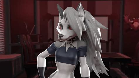 Helluva Boss Loona Human Cutehazbin Hotel Loona Model