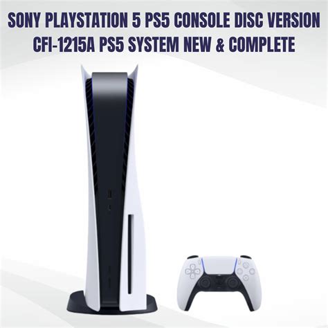 Buy Sony Playstation 5 Ps5 Console Disc Version Cfi 1215a Ps5 System