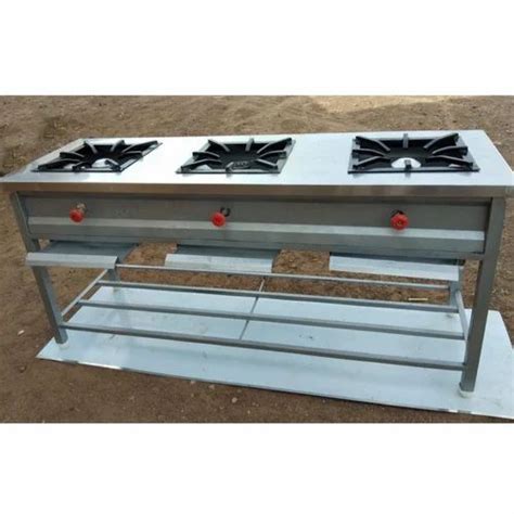 3 Burner Stainless Steel Gas Stove At ₹ 12550 Industrial Gas Stove In Pune Id 2851287585973