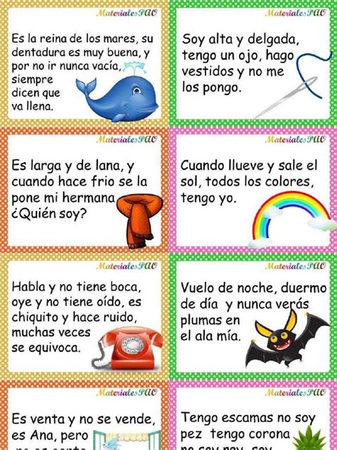 Pin De Gloria Ivonn En Tarea Adivinanzas Y Acertijos Adivinanzas Y