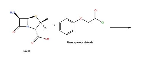 [Solved] draw the chemical structure of phenoxyacetyl penicillin derivative (phenoxyacetyl ...