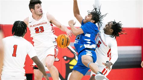 Dylan Trombley 2023 24 Mens Basketball Plattsburgh State Athletics
