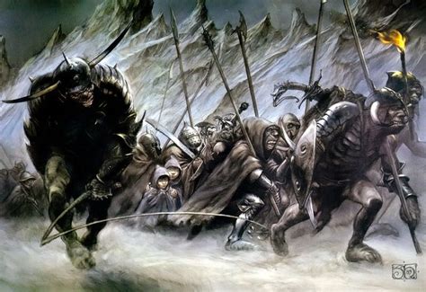 Orcos De John Howe Tolkien Art Middle Earth Art Lord Of The Rings