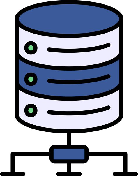 Database Storage Vector Icon 20347924 Vector Art At Vecteezy
