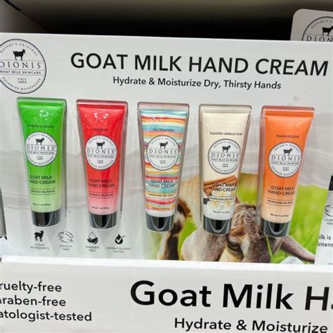 Costco Dionis Goat Milk Hand Cream 1 0 Fl Oz 5pack 11 99