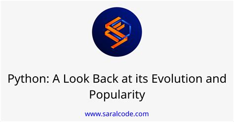 Python A Look Back At Its Evolution And Popularity