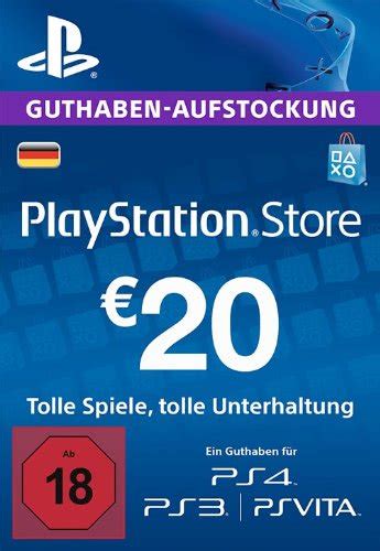 Купить Playstation Network Card 20 € Euro (DE)