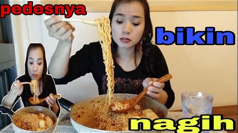 Mukbang Mie Cemek Pedesnya Bikin Nagih Youtube