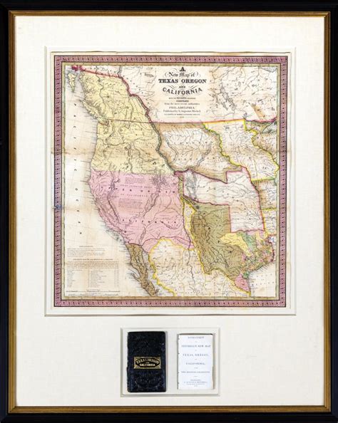 Sold At Auction S Augustus Mitchell Samuel A Mitchell Map Of Texas