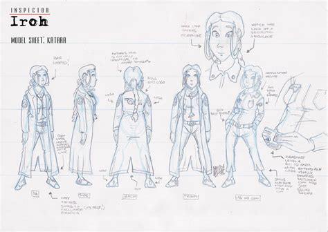 Model Sheet Katara By Inspectoriroh On Deviantart