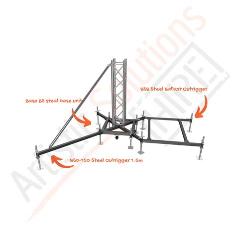 Ground Support F34 Pl Bs Steel Base Unit Artistic Solutions Ground Support F34 Pl Bs Steel Base Unit Artistic Solutions