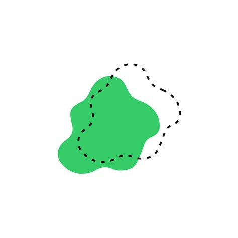 Premium Vector Blob Set Hand Drawn Vector Elements Geometric