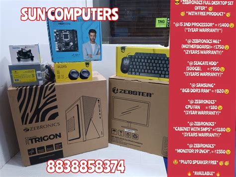 Assembled Desktop Computer At ₹ 17500piece Assembled Desktop