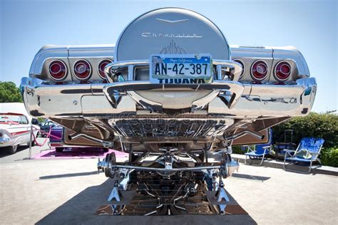 1965 Chevy Impala Chrome Undercarriage Classic Car Editorial Photo