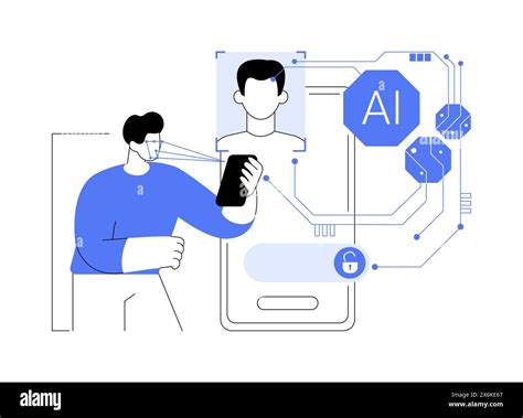 Ai Streamlined Identity Verification Abstract Concept Vector