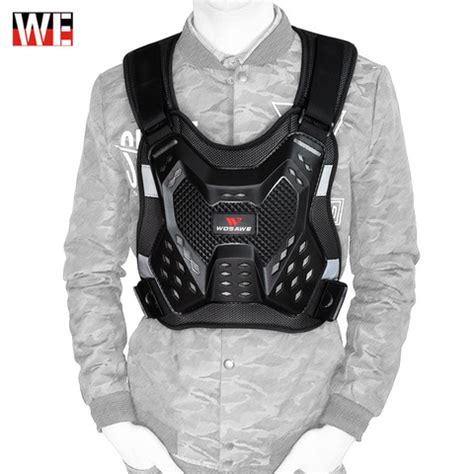 Chaqueta De Moto Wosawe Para Hombre Chaleco De Armadura De Cuerpo