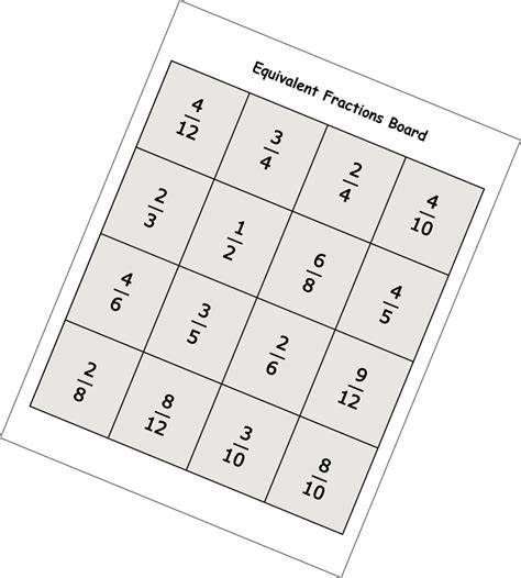 Clipart Fraction Strips Printables