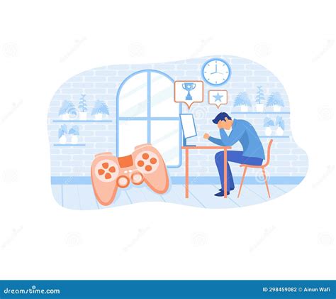 Digital Overload Abstract Concept Likes And Screen Addiction Gaming