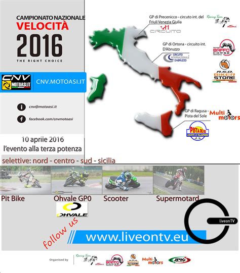 Cnv Motornextit 10 Aprile 2016 Levento Nazionale 3 Tappe 4