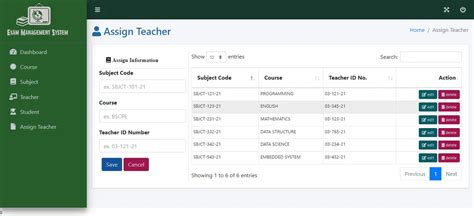 Exam Management System Free Bootstrap Source Code 2025