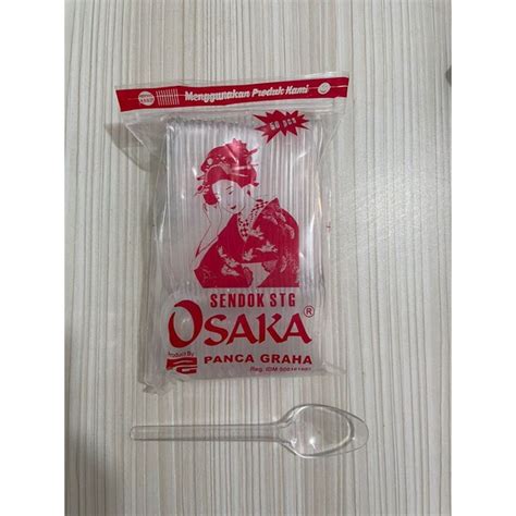 Jual Sendok Pudding Plastik Kecil Isi 50 Pcs Sendok Kecil Osaka Shopee Indonesia