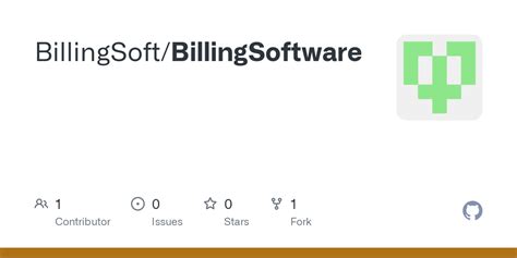 Github Billingsoftbillingsoftware