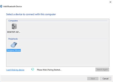 Microsoft Designer Mouse Wont Pair Incorrect Pin Microsoft Community