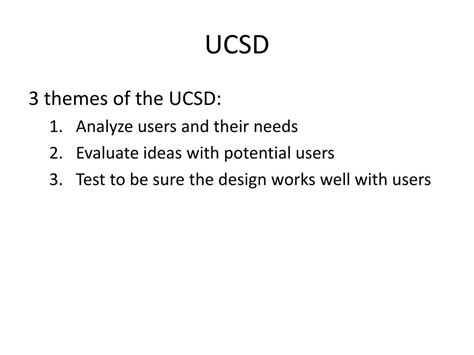Ppt Ch4 The Ucsd Process Powerpoint Presentation Free Download Id