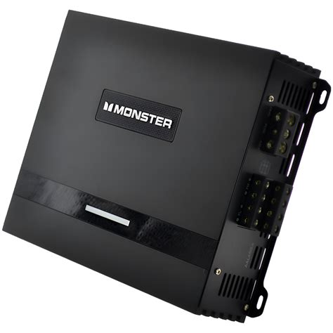Full Range Amplifier 4x800w Rms 1 Ohm Aal8004 Monster Audio