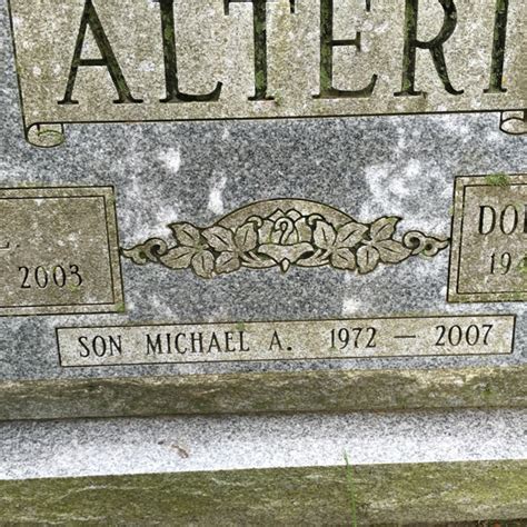 Michael Angelo Alteri 1972 2007 Find A Grave Memorial