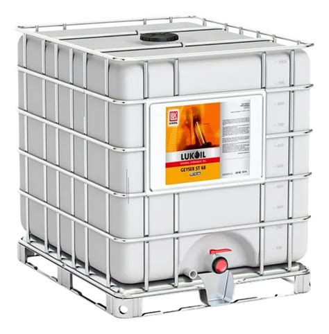 Tote 1000 Litros Lukoil Aceite Hidraulico Geyser St 68 Meses Sin Interés