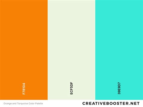 25 Best Colors That Go With Turquoise Color Palettes Creativebooster
