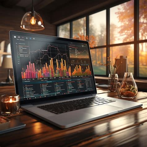 Premium Ai Image Data Analysis For Business And Finance Concept Graphic Interface Showing