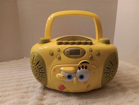 Amazoncom Spongebob Squarepants Stereo Cassette Player Spongebob