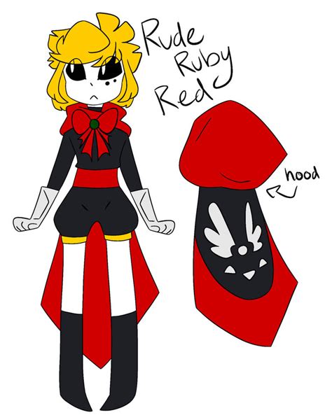 Rude Ruby Red Redesign By Azztarz On Deviantart
