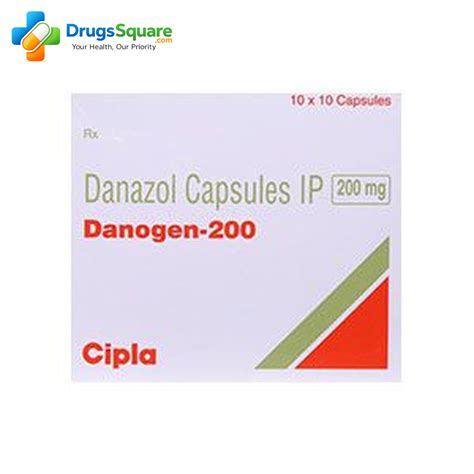 Buy Danogen Danazol 200 Mg Tablet Online At Affordable Price Drugs Square