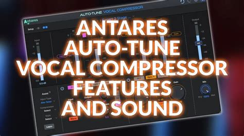 Antares Auto Tune Vocal Compressor We Check Out Fast Ai Vocal
