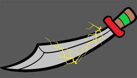 Lightning Sword By Barbourosaurus On Deviantart