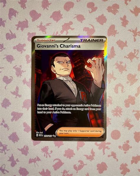 Pokemon 151 Giovannis Charisma Full Art En Neu Gemäss Beschreibung
