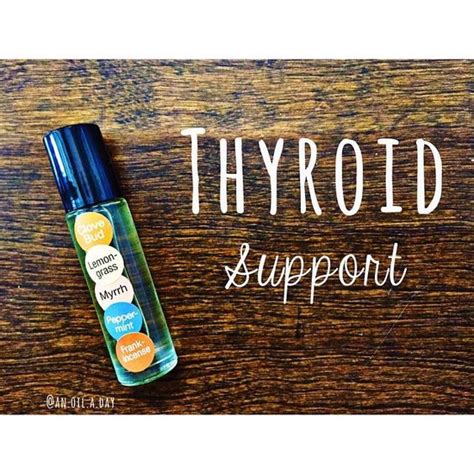 Here Is How To Make This Thyroid Support Blend In A 10ml Rollerball Bottle Combine … Usages