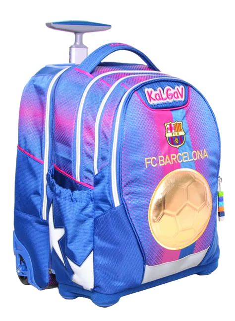 תיק קל גב לכיתה א ב אורטופדי וטרולי משולב דגם ברצלונה 92843 22656848